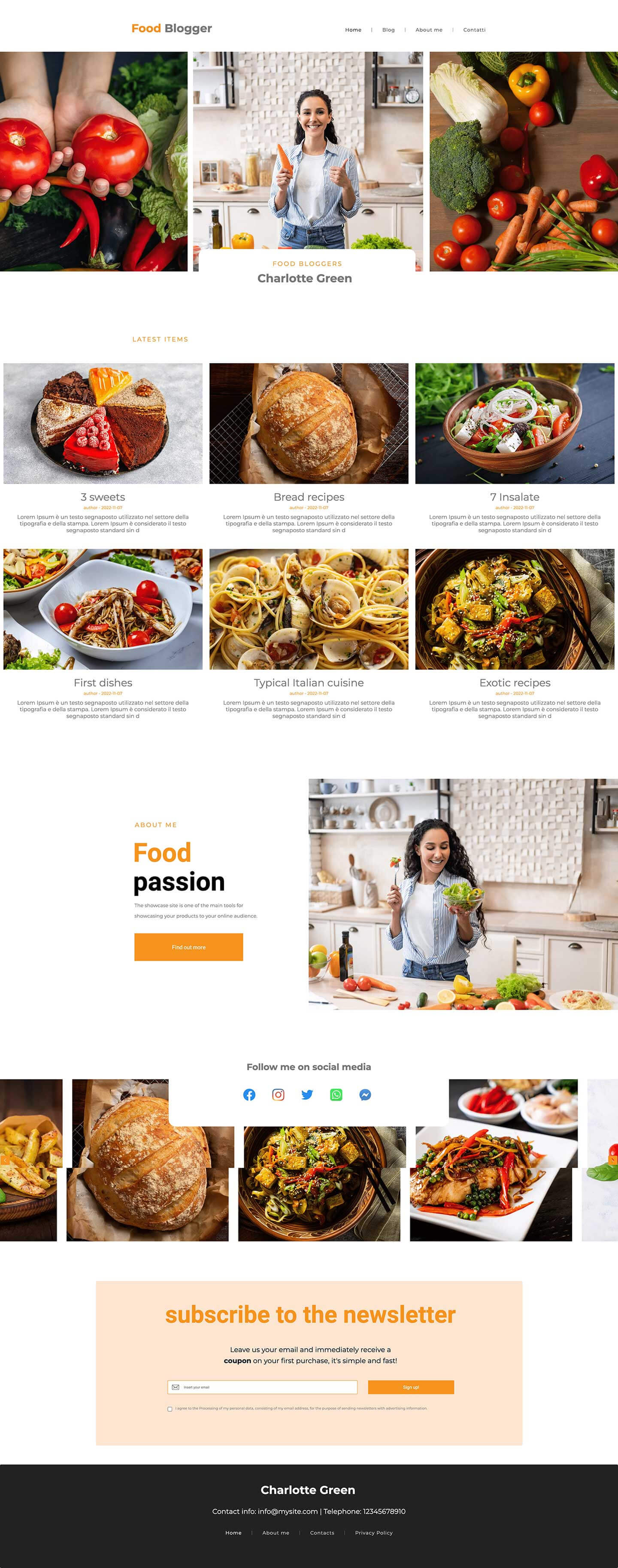 Template Blog - SuperSite | Aruba Hosting